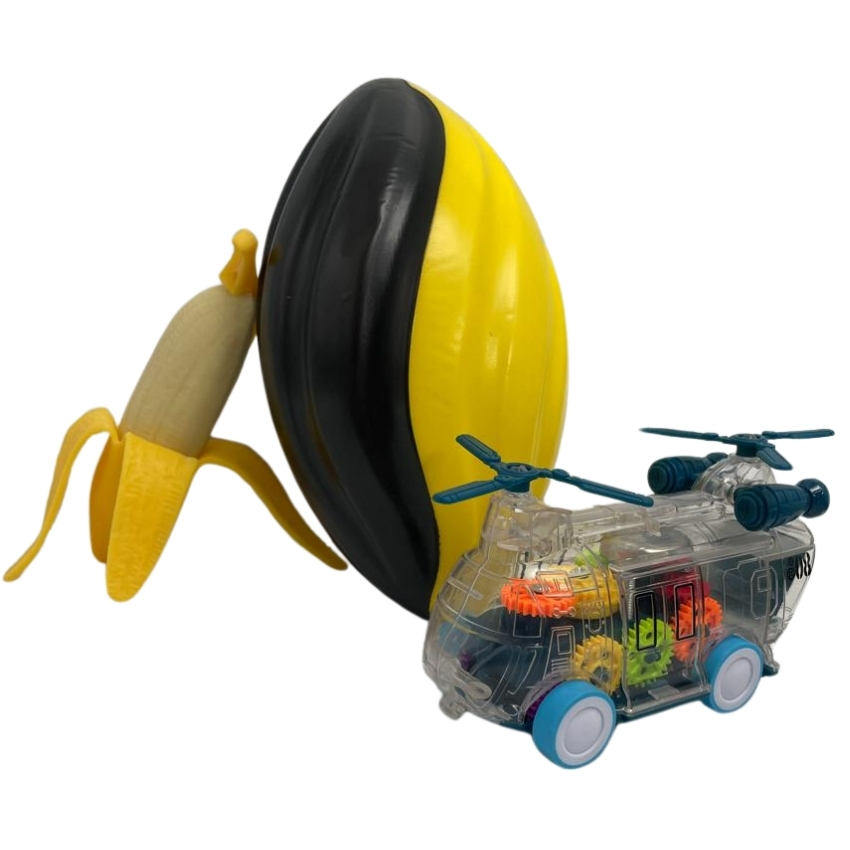 Rubber ball Airplane squishy banana