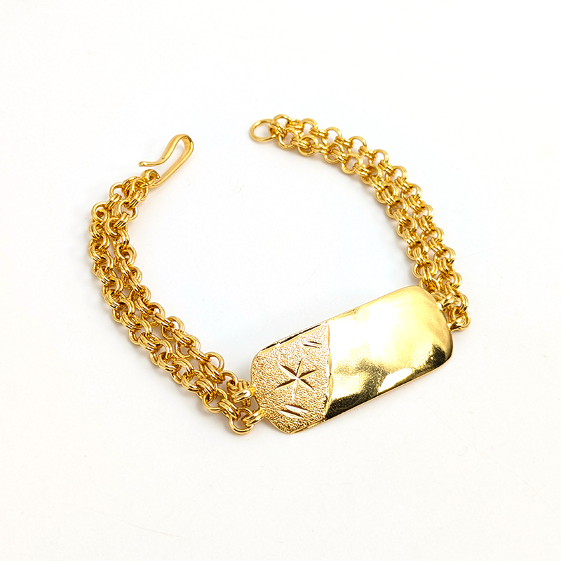 Double cordon link ID Handband